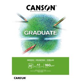 CANSON - ALBUM GRADUATE CARTA BIANCA A3 30 FOGLI: vendita online CANSON ...